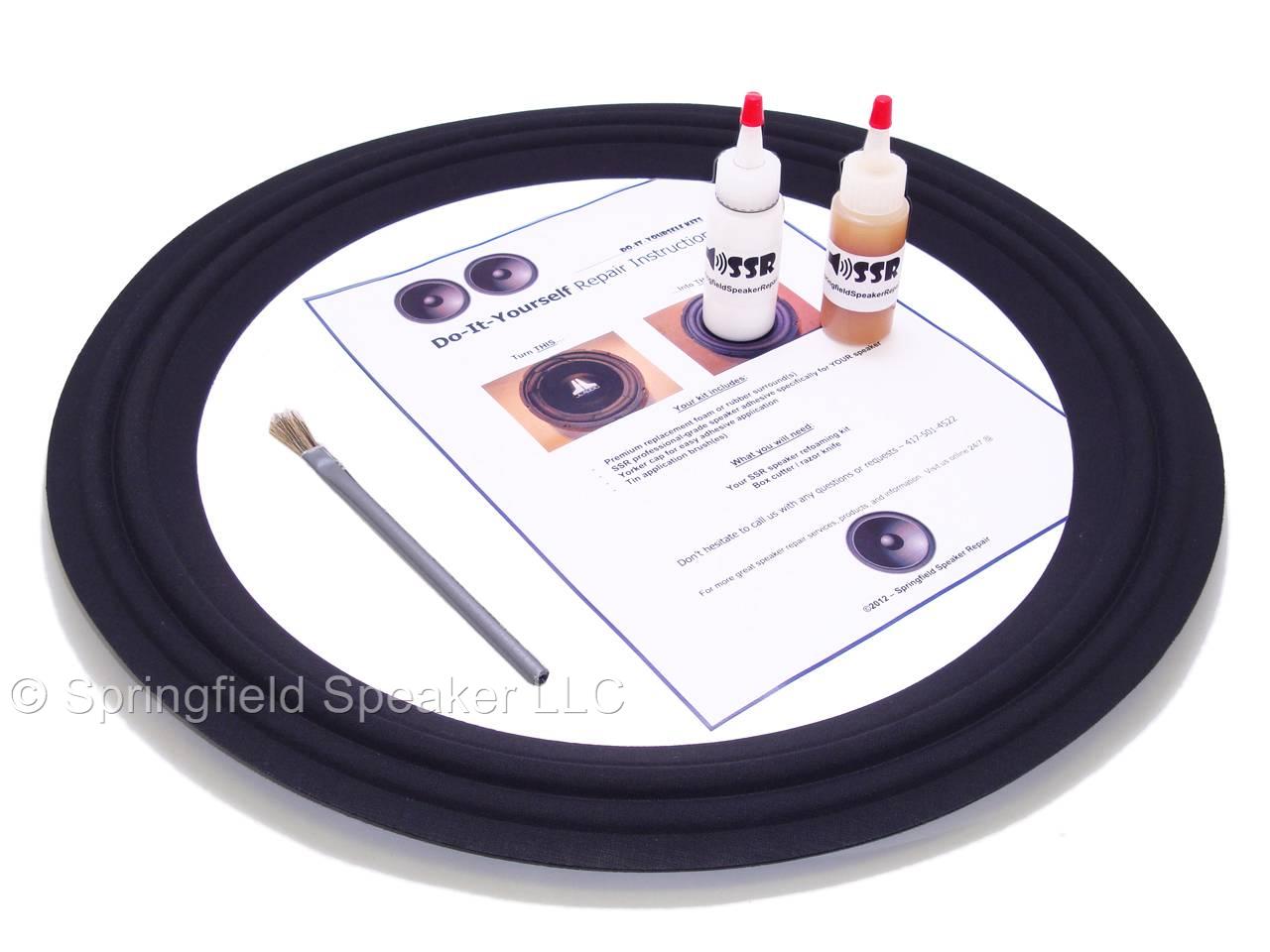RCF L18-P300 Single 18" Speaker Cloth Surround Repair Kit - M-Roll – Springfield Speaker