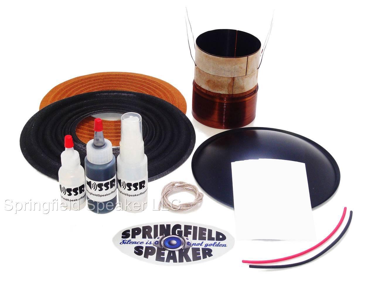 Memphis 12" 15-CM12D2 Coil Replacement Kit - Dual 2 Ohm – Springfield Speaker