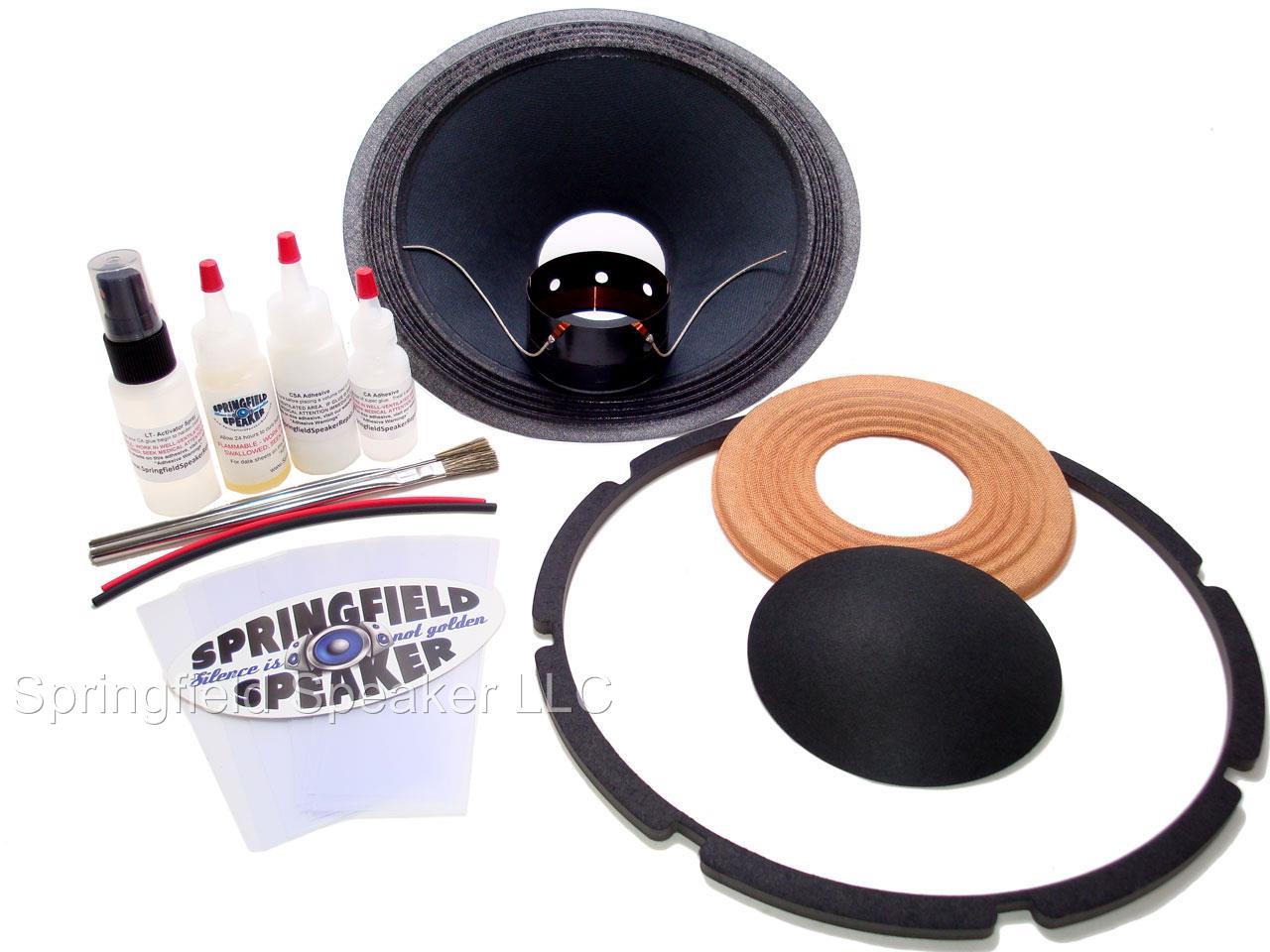 10" EV Electro Voice 10M Recone Kit - Including All Adhesives ...