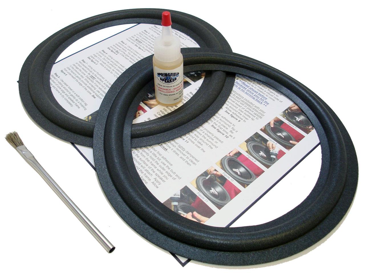 AVID 10" Speaker Foam Surround Repair Kit - 2A10 – Springfield Speaker