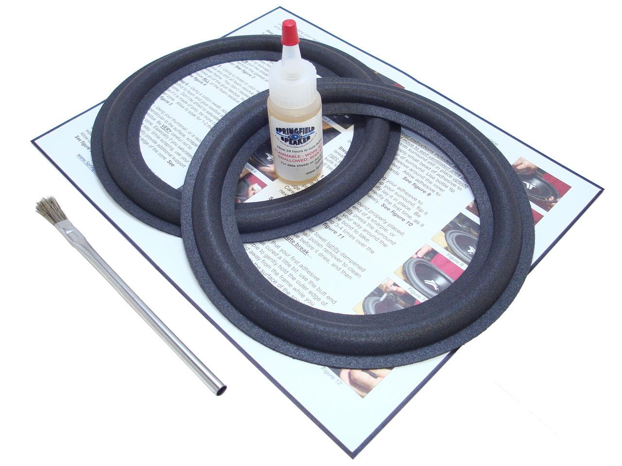 DIY Speaker Foam Surround Repair Kits - Re-edge Kits – Springfield Speaker