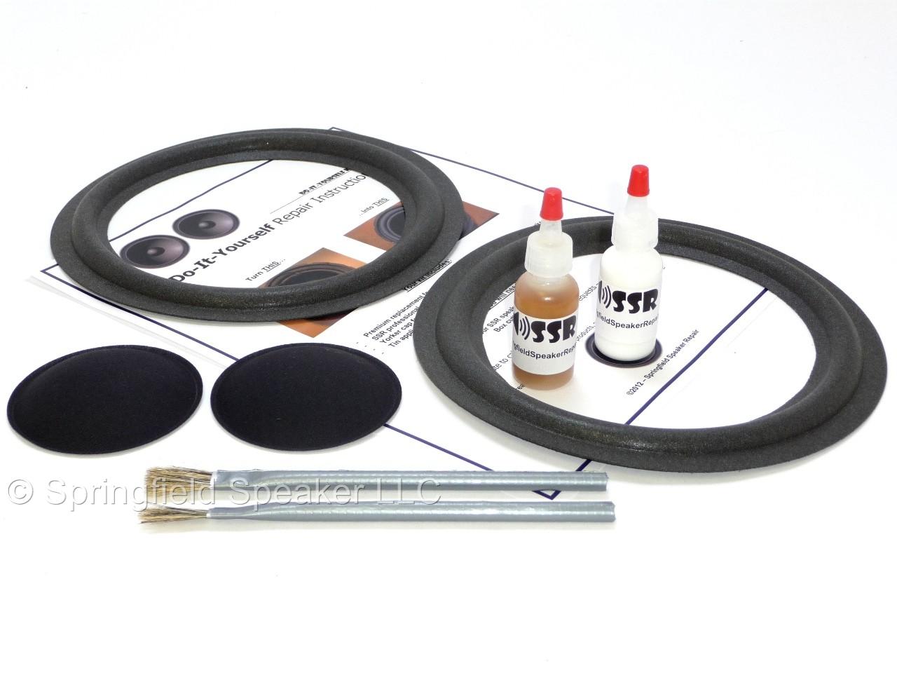 Complete Dahlquist 8" Speaker Foam Surround Repair Kit - DQ8 ...