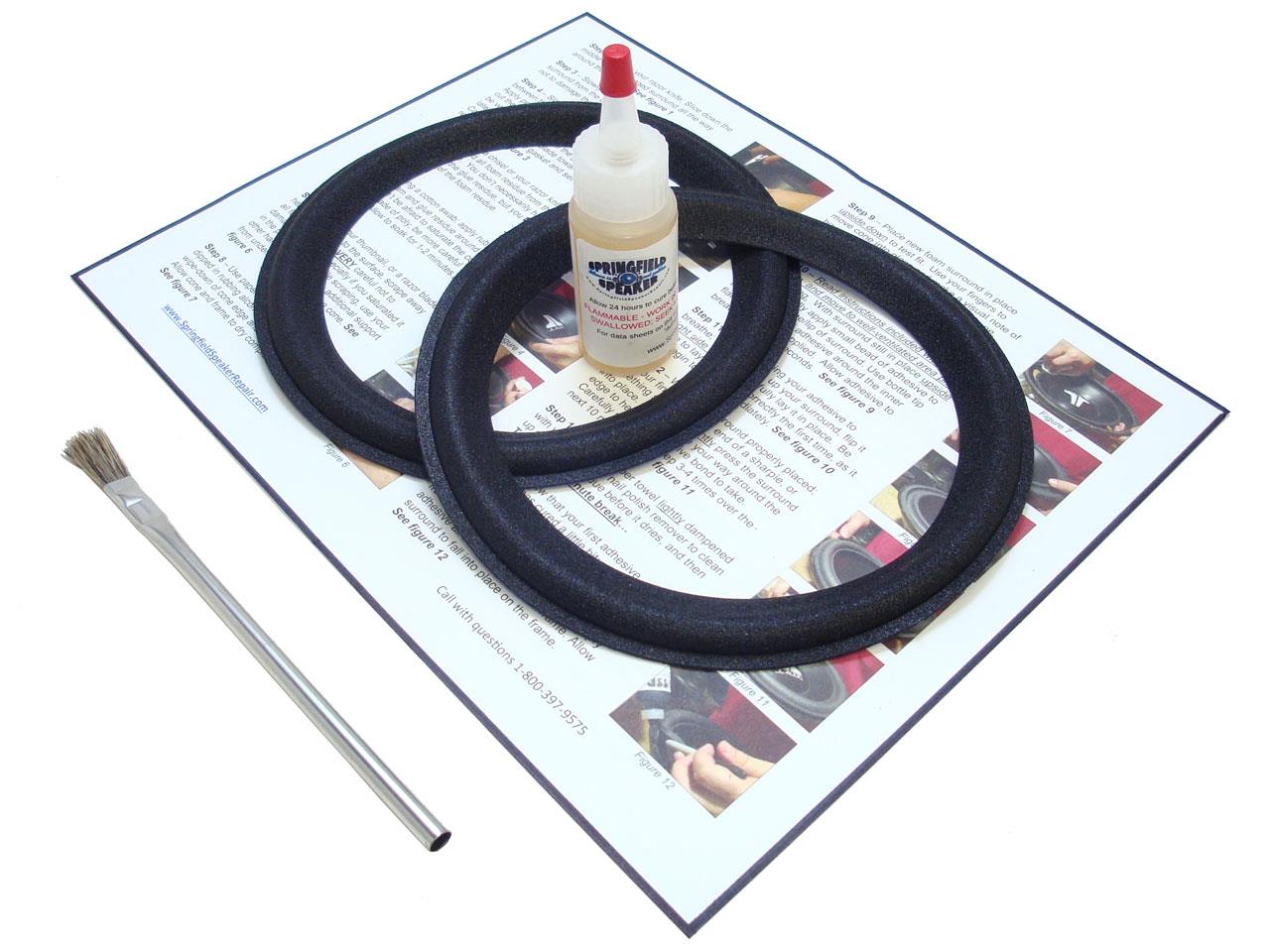 Boston Acoustics 7" Speaker Foam Surround Repair Kit - 2Bos7 ...