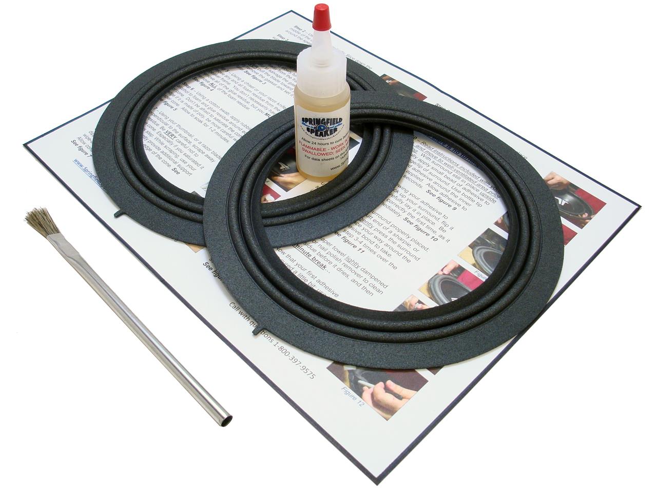 JBL 7" Speaker Foam Surround Repair Kit - Toyota, Lexus, Cadillac, Mar ...