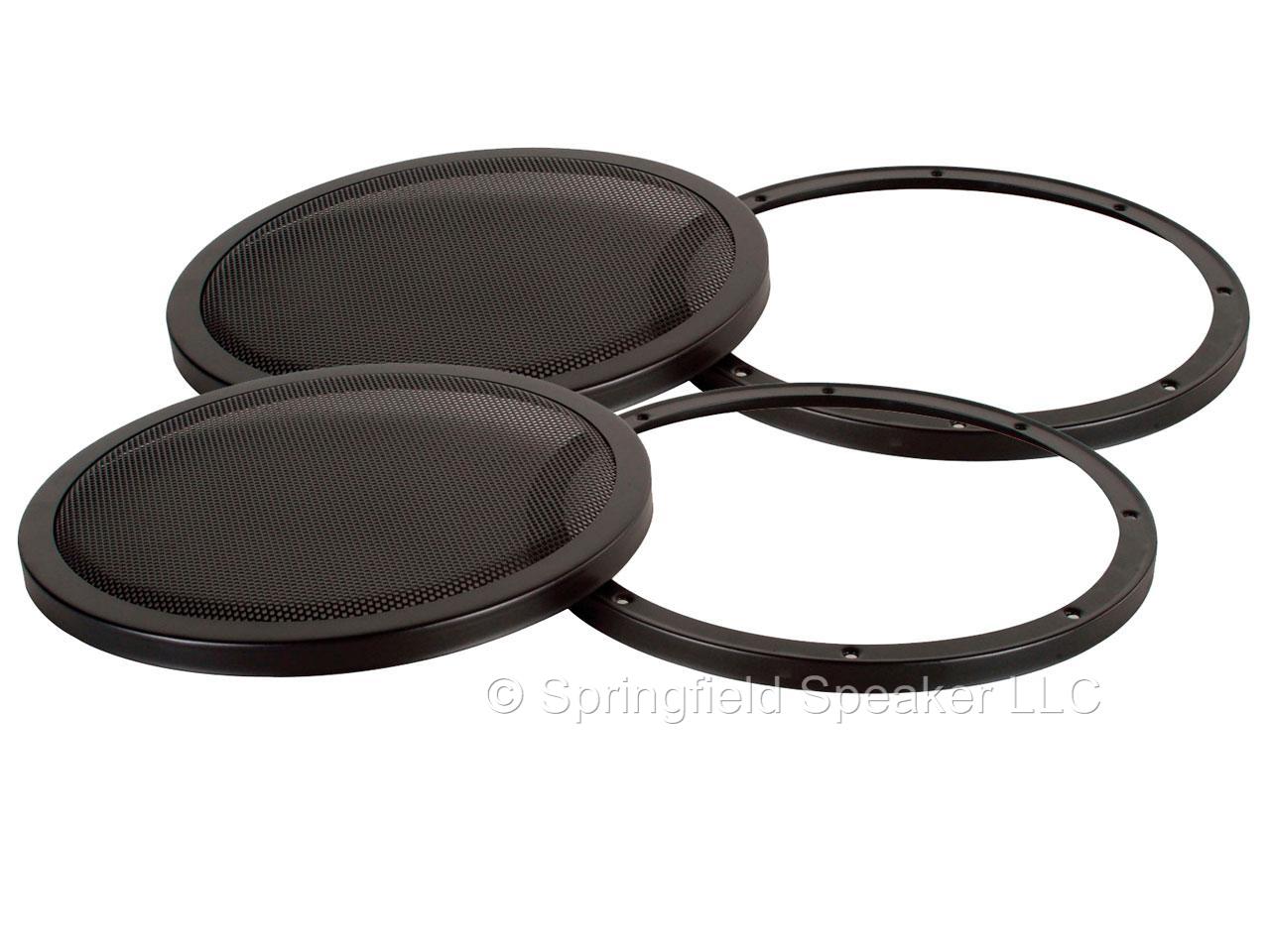 15" Heavy-Duty Subwoofer Speaker Cover Grills - Car, Pro or Home Audio ...