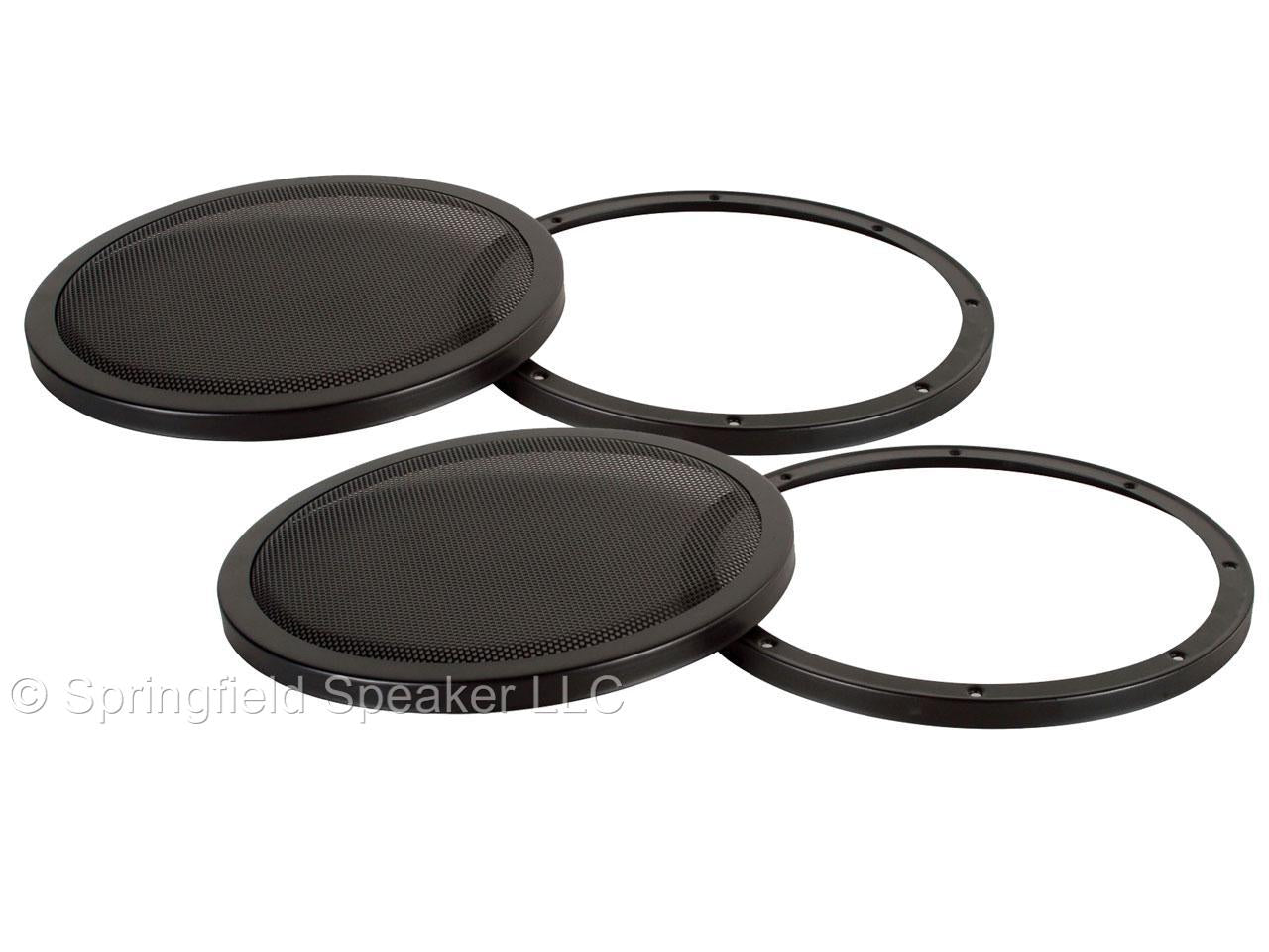 10" Heavy-Duty Subwoofer Speaker Cover Grills - Car, Pro or Home Audio ...