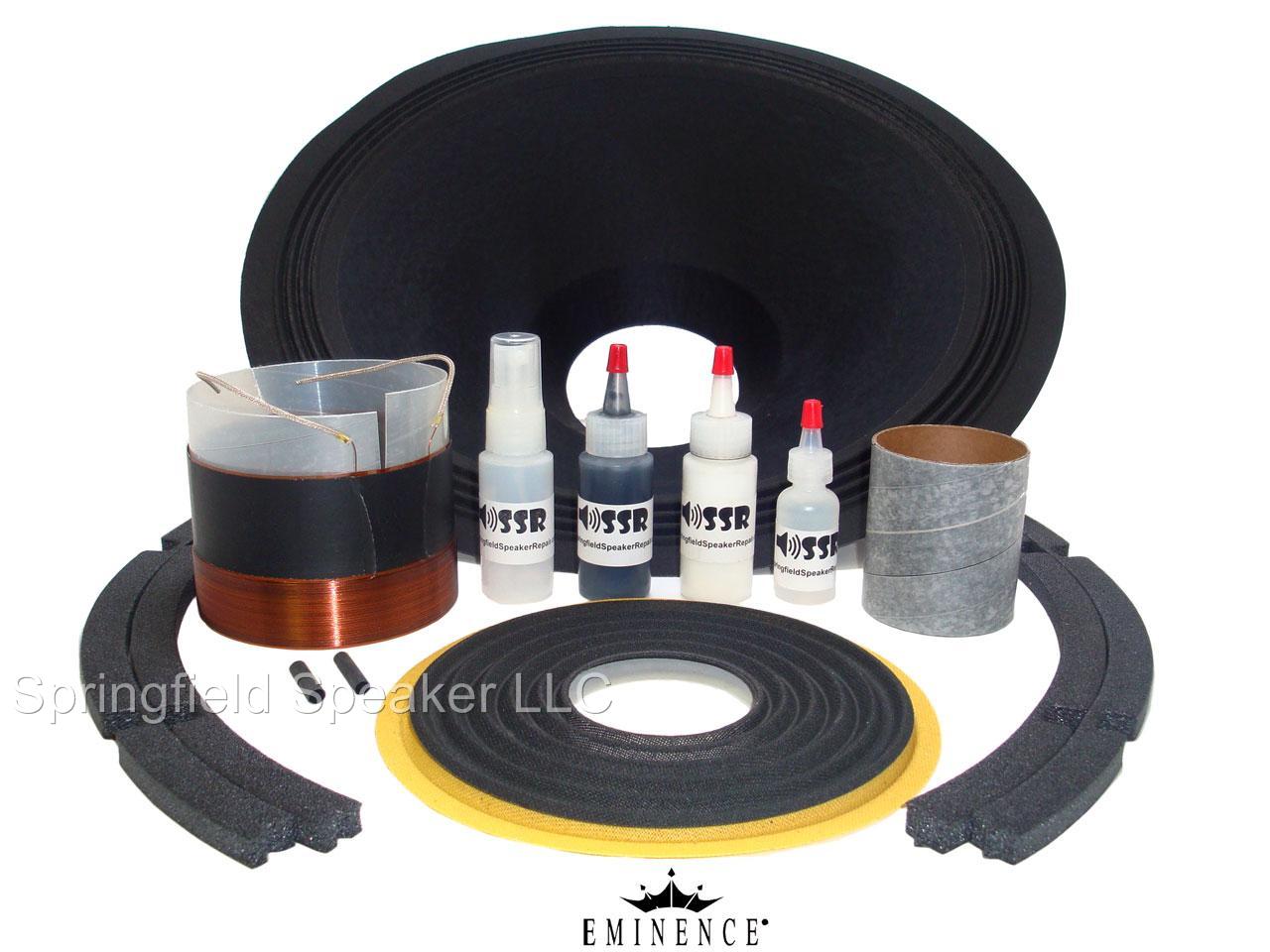 Genuine Eminence Kilomax 15A Speaker Recone Kit - OEM Factory Parts ...