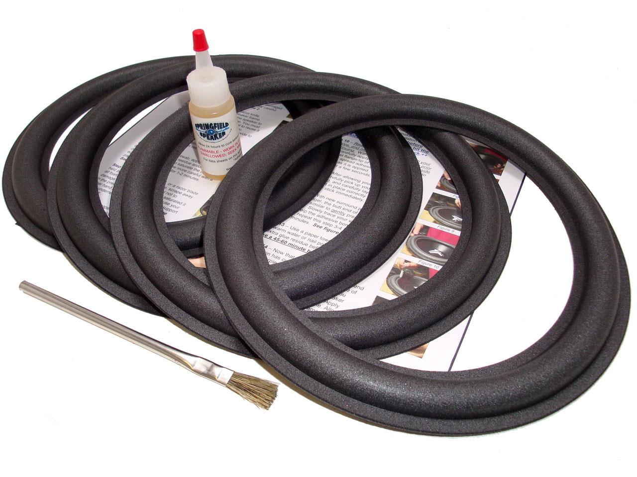 4 JL Audio 10" Speaker Foam Surround Repair Kit - 4JL10 – Springfield ...
