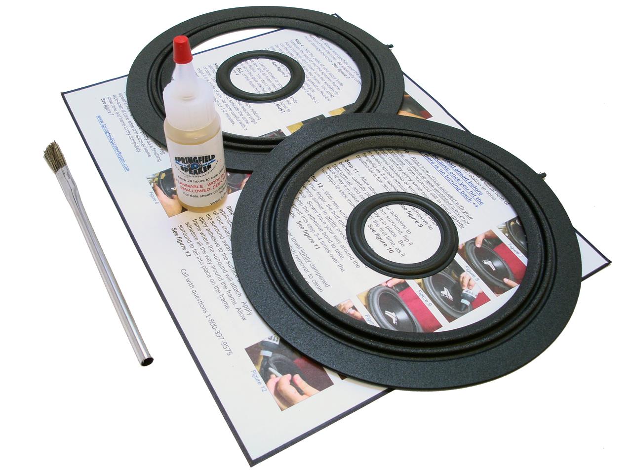 Toyota 86160-AF060 & 86160-AF070 Speaker Foam Kit - Tundra Front Doors ...